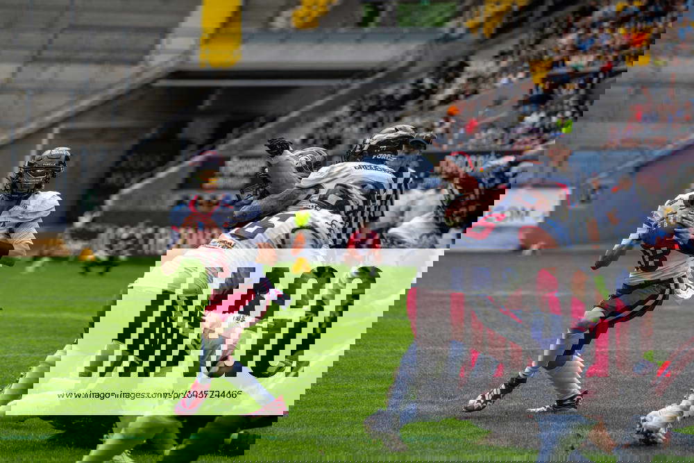 Jadrian Clark QB, 18, Rhein Fire runs with the ball and looks for his ...