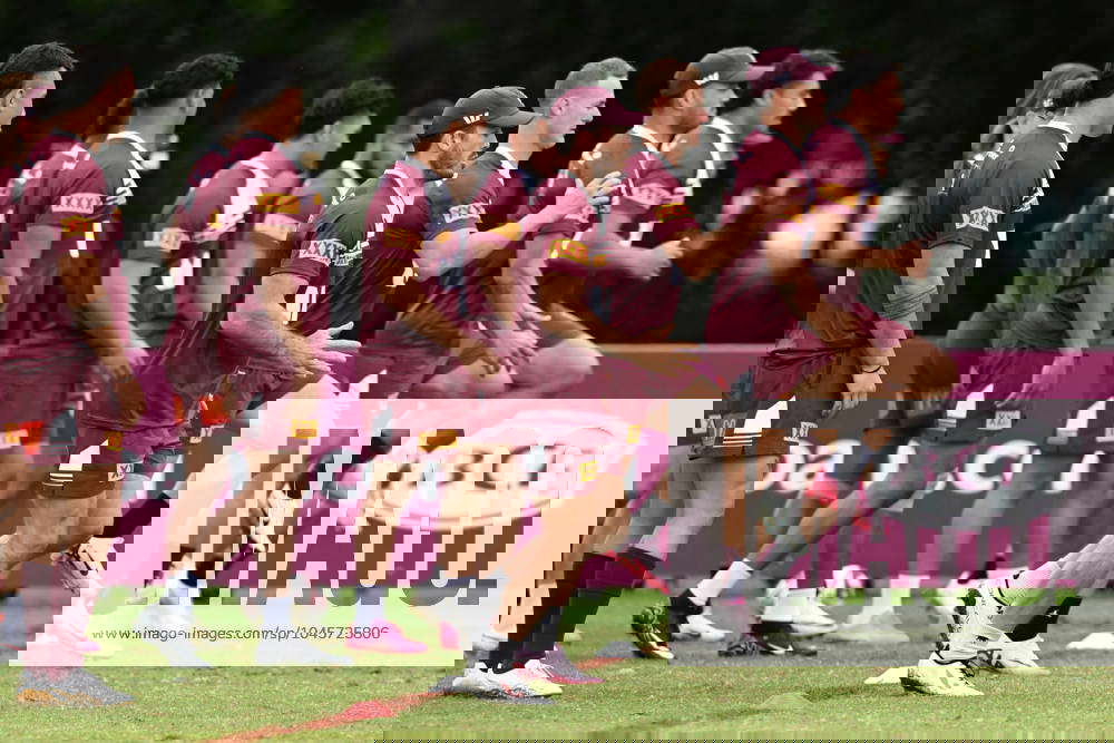 Ben Hunt in action during a Queensland Maroons training session at the ...