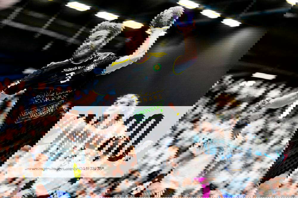 240528 Sävehofs Emil Berlin during the final four of the Mens Handball ...