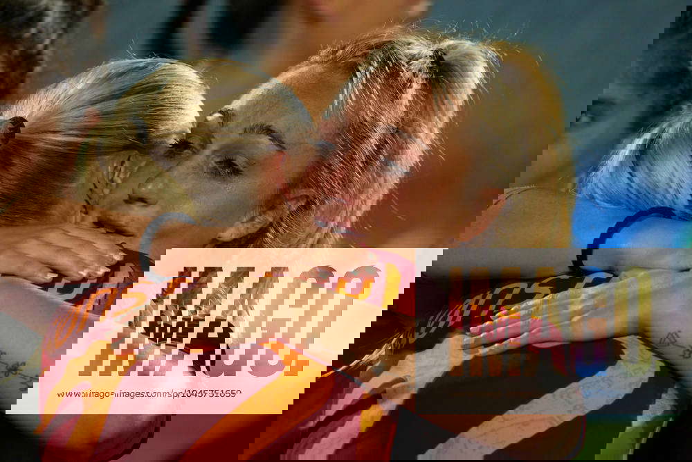 Cesena, Italy: AS Roma players Anja Sonstevold and Giada Greggi ...