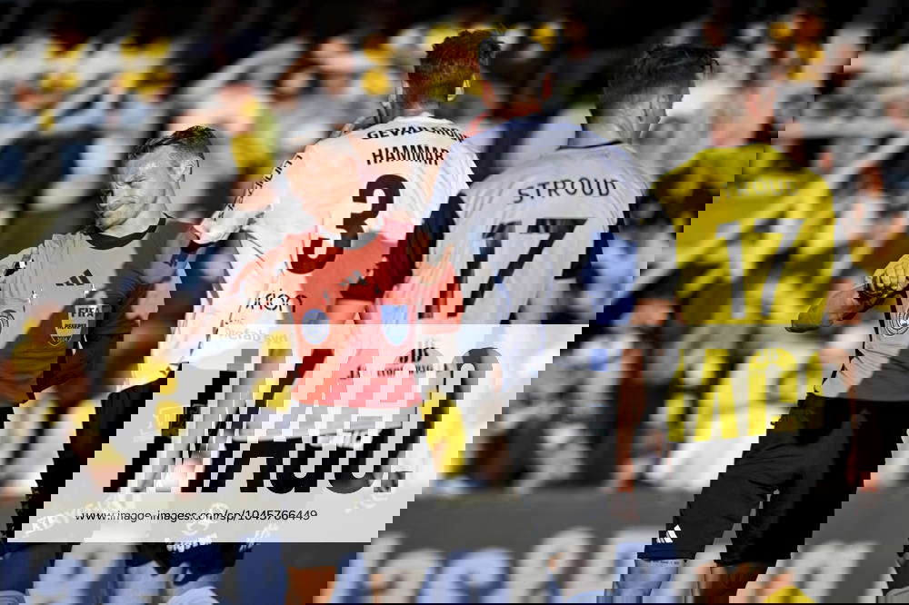 HÄLLEVIK 20240529 Häckens 3 Johan Hammar and Mjällbys 17 Elliot Stroud ...