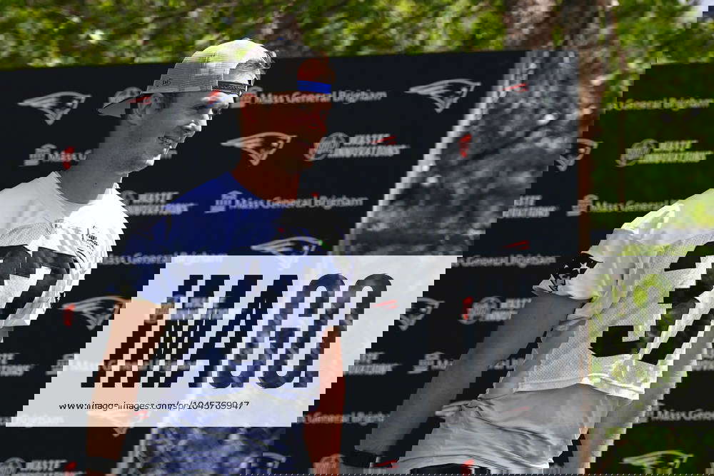 May 29, 2024: New England Patriots kicker Chad Ryland (37) walks to the ...