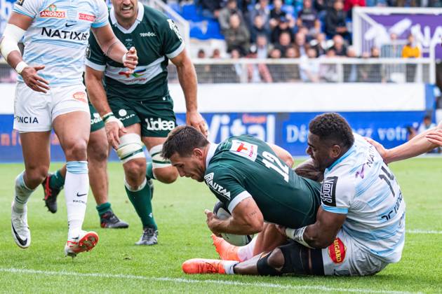 Nathan Decron Josua Tuisova RUGBY : Racing 92 vs Section Paloise - Top ...