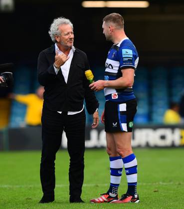 Bath Rugby v Sale Sharks, Bath, UK - 1 Jun 2024 Bruce Craig, Owner of ...