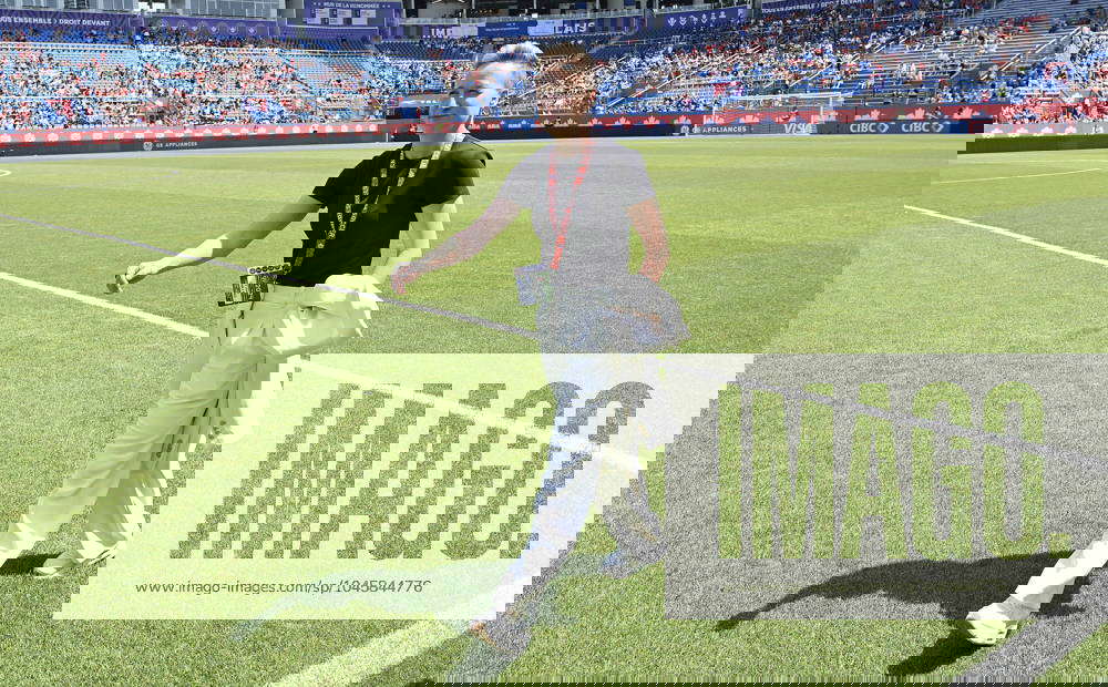 June 1, 2024, Montreal, Pq, Canada: Canada head coach Bev Priestman ...