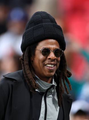 London, England, 1st June 2024. Jay-Z during the UEFA Champions League ...