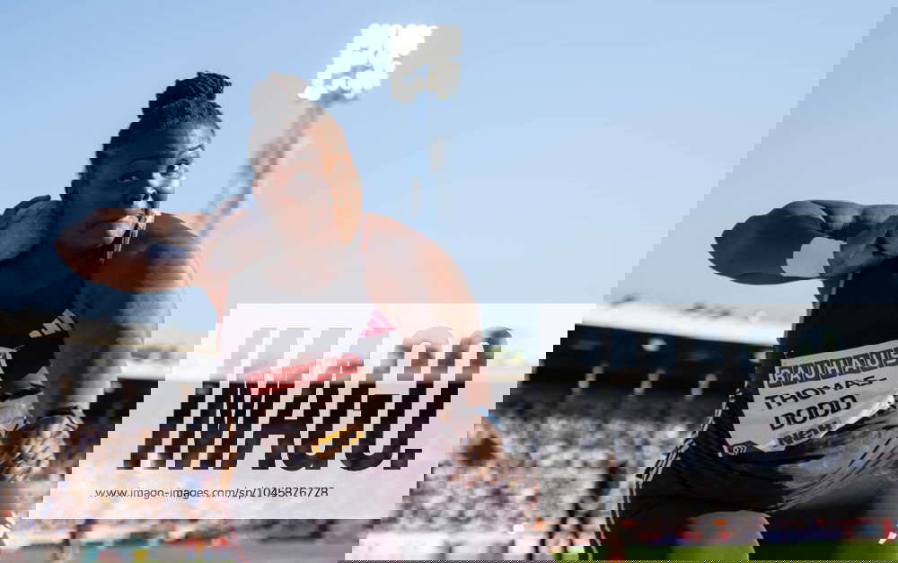 240602 Danniel Thomas Dodd of Jamaica competes in women s shot put ...