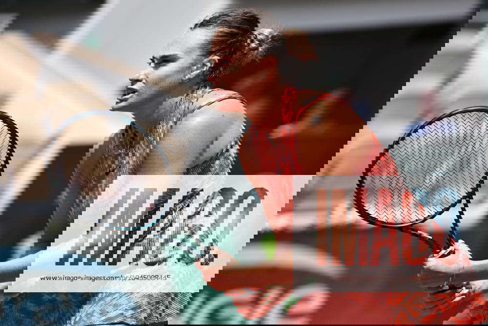 Aryna Sabalenka, BLR, during fourth round of 2024 French Open at Roland Garros, Paris