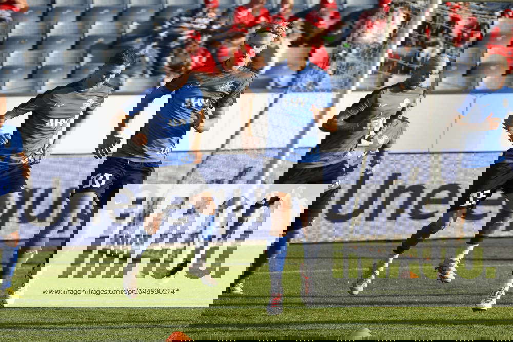 Robi Saarma EST, 15 and Kevor Palumets EST, 10 warming up before the ...