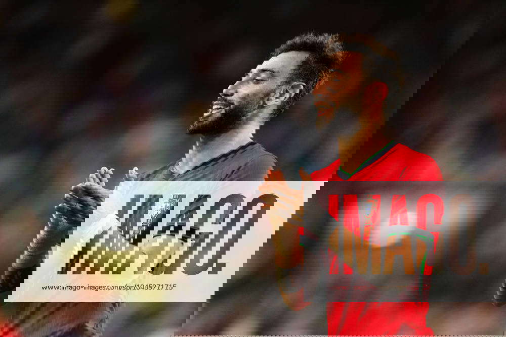 June 4, 2024, Lisbon, Portugal: Bruno Fernandes of Portugal seen ...