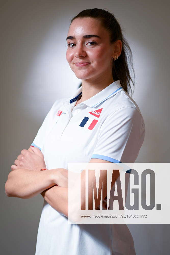 Pauline Astier ( France ) poses for a portrait during the Media Day of ...