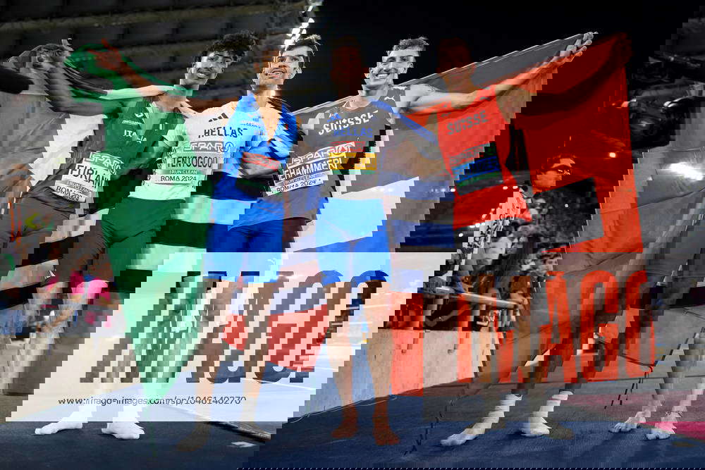 European Athletics Championships Rome, 08 06 2024 Medal winners in the ...