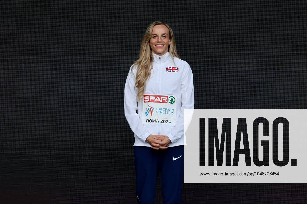 Rome, Italy 10.06.2024: Georgia BELL during 1500m Women Medal Ceremony ...