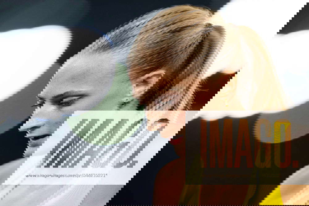 240610 Nora Lindahl of Sweden after competing in women s 200m semi ...