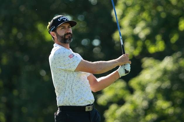 The Memorial Tournament Adam Hadwin of Canada heads to the 18th hole ...