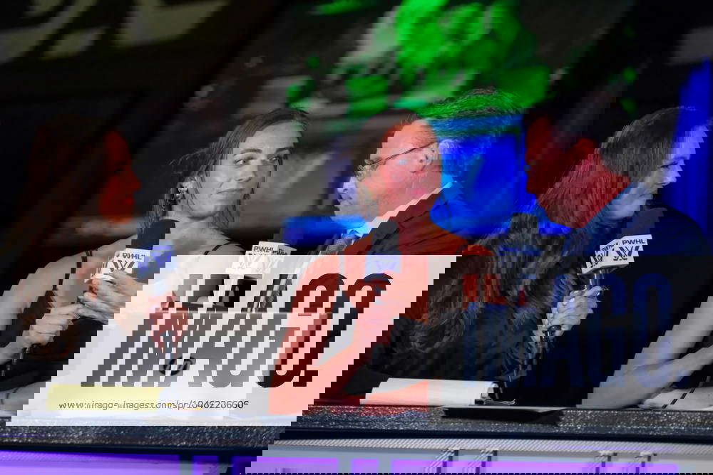 Minneapolis, Minnesota, USA: TAYLOR HEISE of PWHL Minnesota interviews ...