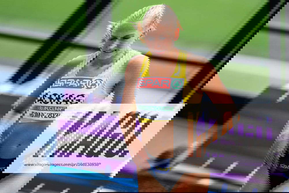 240611 Maja Askag of Sweden looks dejected during women s long jump ...