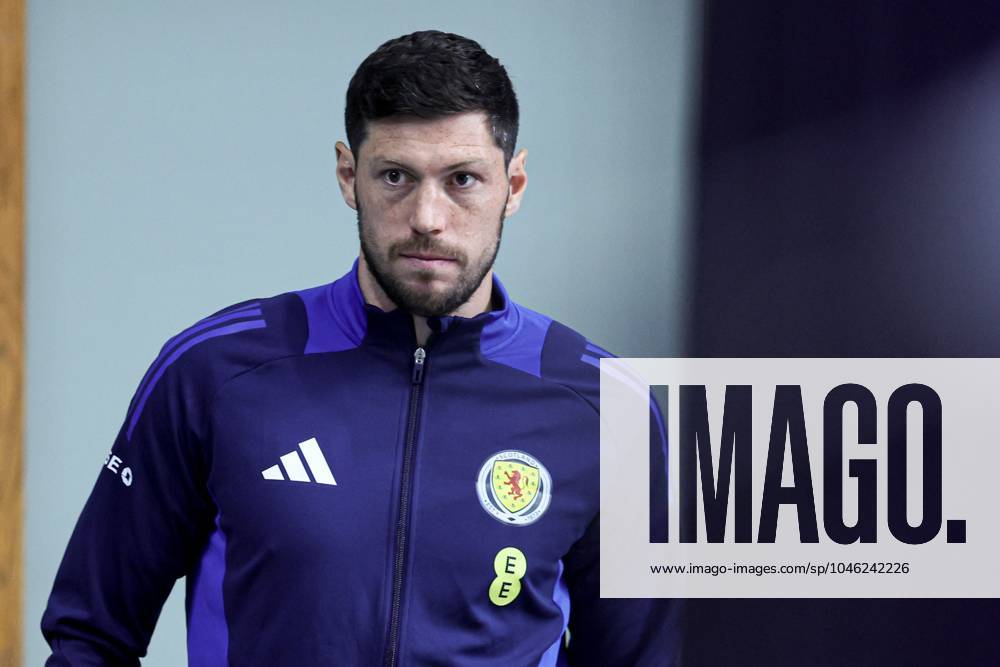Scott McKenna of Scotland during the press conference, PK ...
