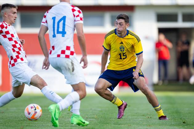 240611 Jonas Rouhi of Sweden during the under 21 international friendly ...