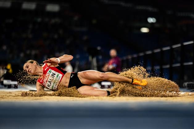 European Athletics Championships Day 6 Annik Kalin of Team Switzerland ...