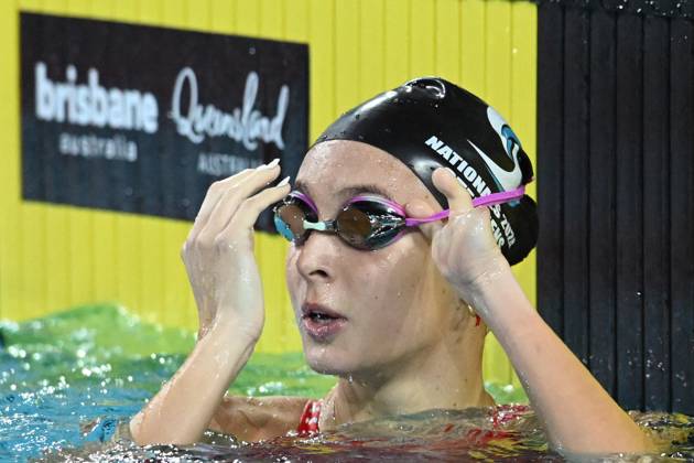 SWIMMING AUSTRALIAN TRIALS, Keira Stephens swims in the final of the ...