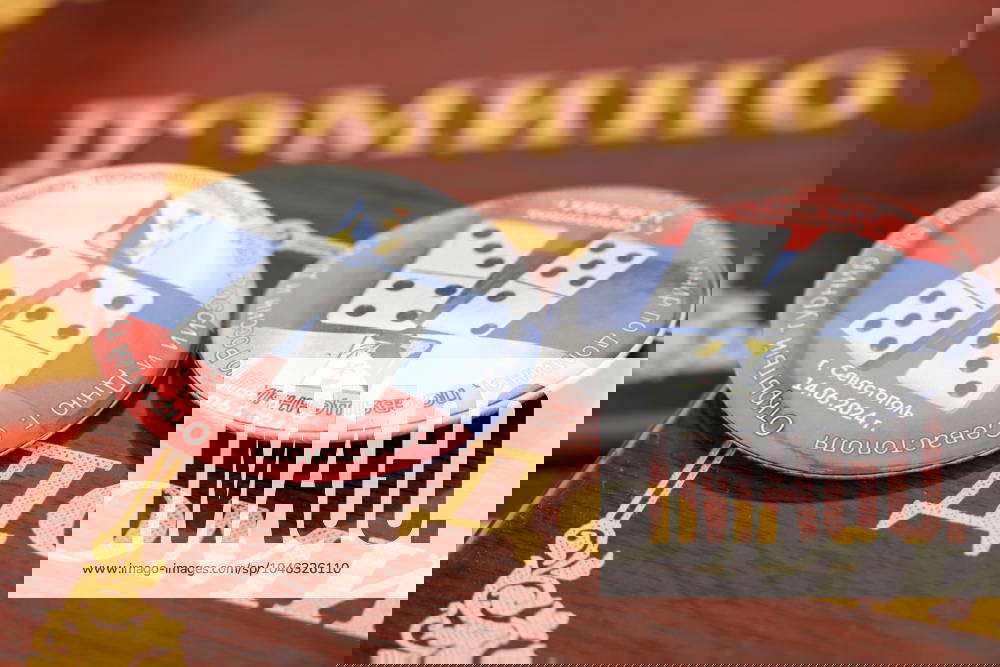 RUSSIA, SEVASTOPOL - JUNE 14, 2024: Pins are pictured during an open ...