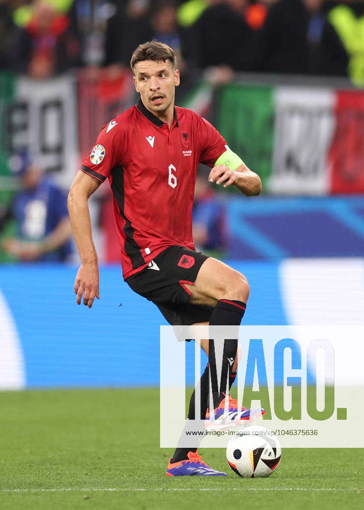 Dortmund, Germany, 15th June 2024. Berat Djimsiti of Albania during the ...