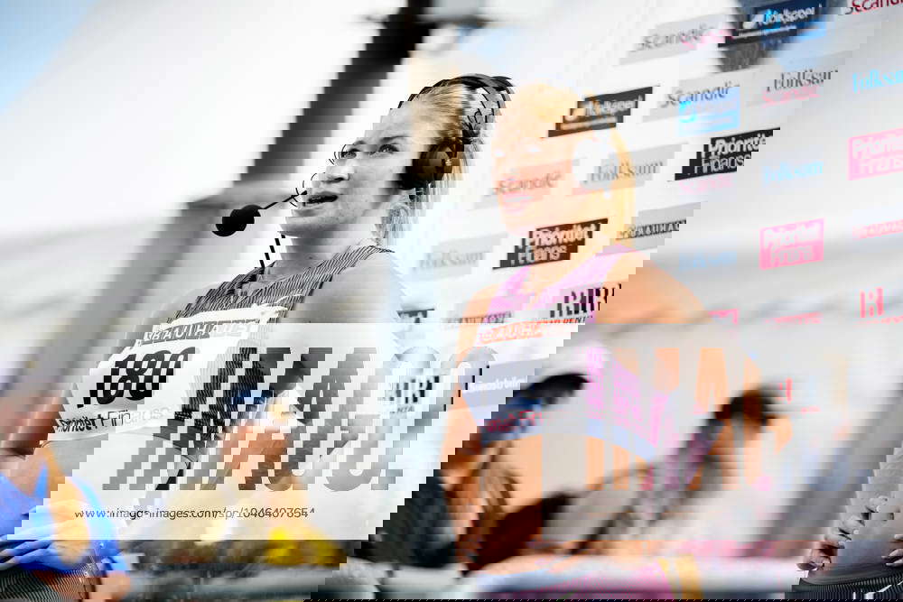 240616 Julia Henriksson, Malmö AI, after competing in the womens 100 ...