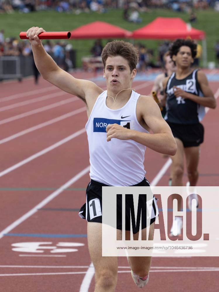 Syndication: The Record Luke Davis of Demarest celebrates as he comes ...