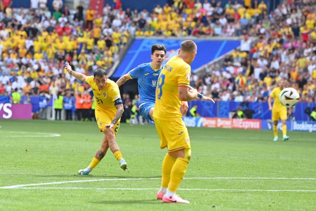 Goal Nicolae STANCIU ROM to 1 0, ActionGoal shot group phase group C ...