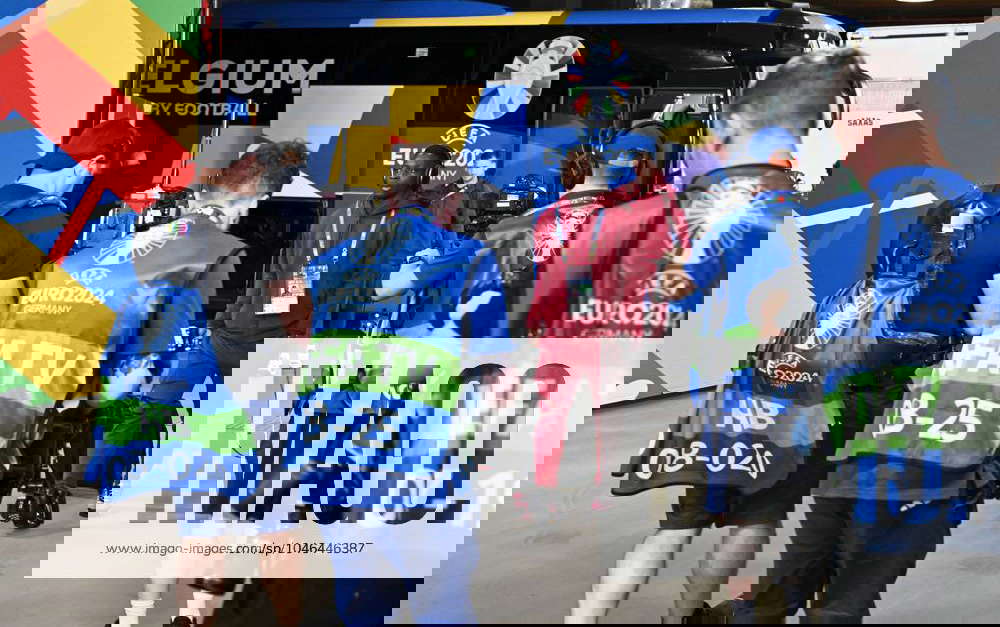 240617 EURO2024 BELGIUM VS SLOVAKIA Jeremy Doku (22) of Belgium arrives ...