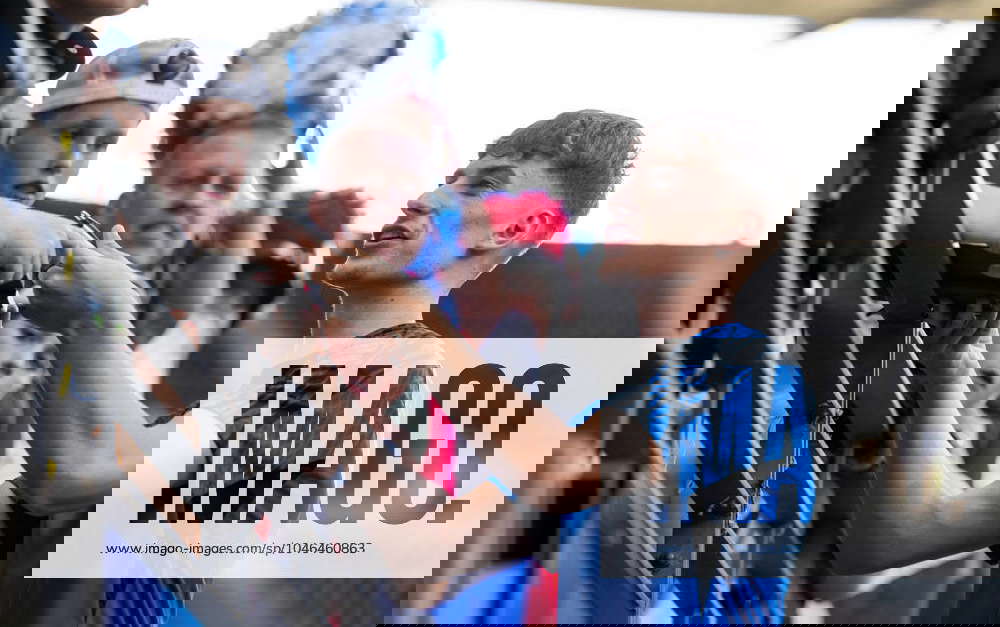 240617 Tomas Rigo of Slovakia signs autographs after the UEFA Euro 2024 ...