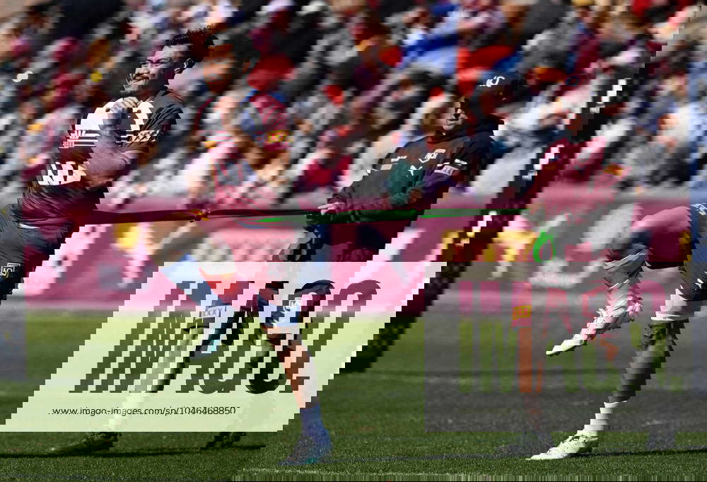 QLD MAROONS TOOWOOMBA, Jeremiah Nanai (left) is seen during a ...