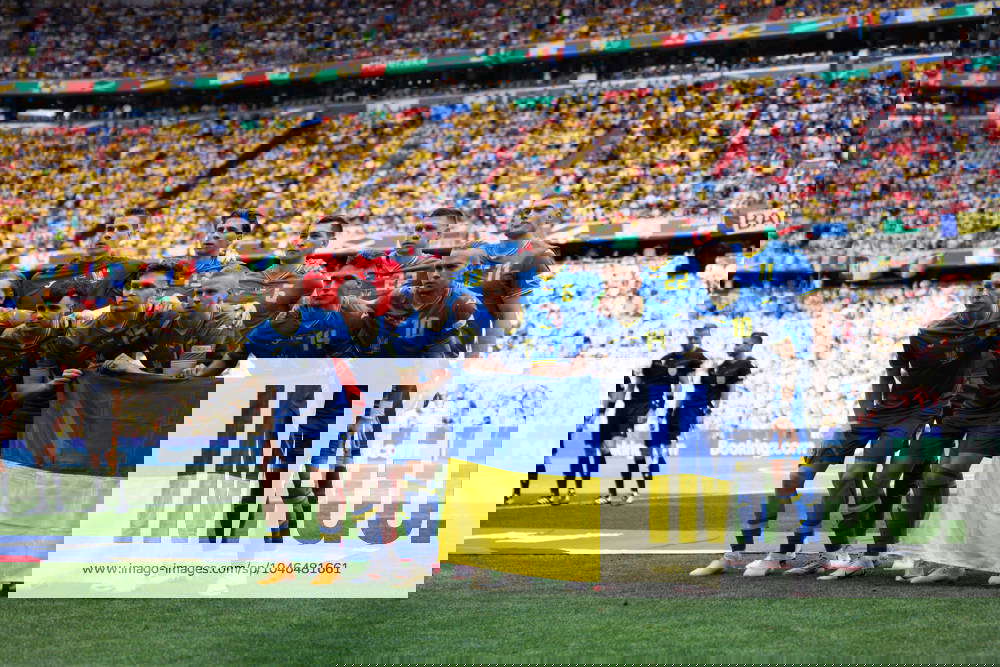 Romania Vs Ukraine in Munich, Germany - 17 Jun 2024 Team of Ukraine ...