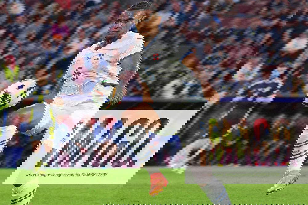 Manuel Akanji of Switzerland runs with the ball during the UEFA EURO, EM