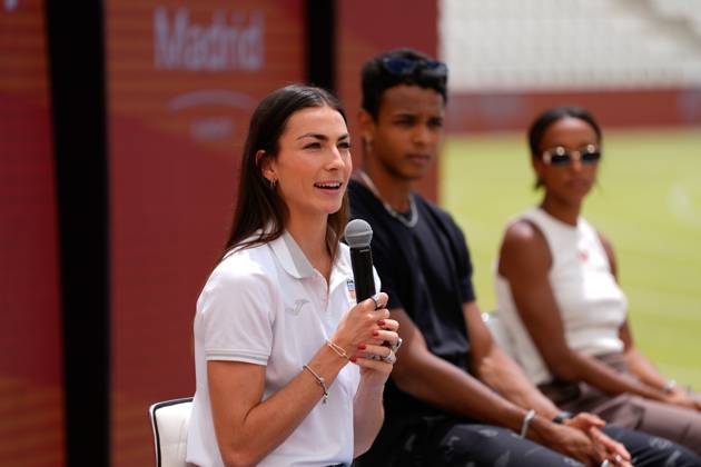 Madrid, Madrid, SPAIN: Blanca Hervas during the presentation of the ...