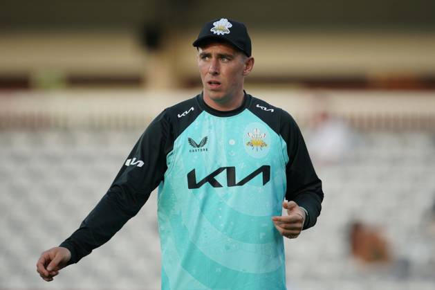 Dan Lawrence of Surrey during the Vitality T20 Blast match between ...