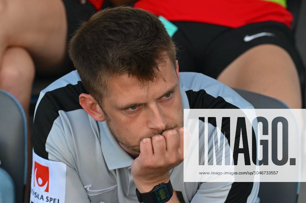 Norrkoping, Sweden, June 24th 2024: head coach Daniel Gunnars (IF ...