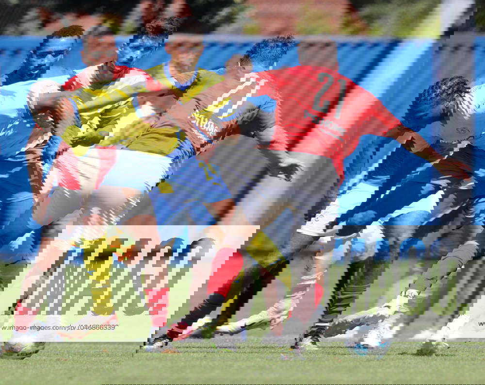 Duel between Sidi Sane Eintracht Braunschweig and Halles 21 Paul ...