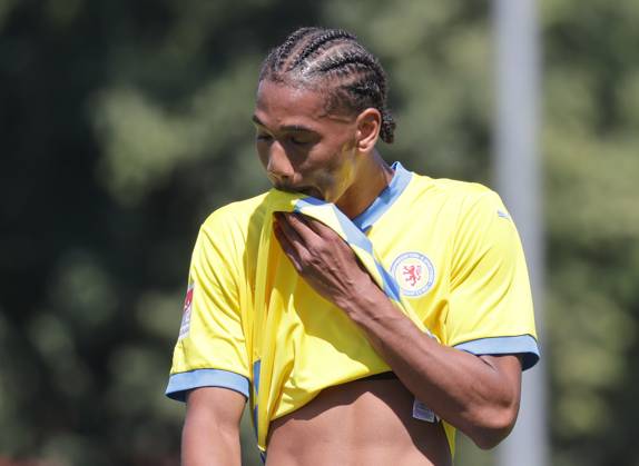 Sidi Sane Eintracht Braunschweig football, men, season 2023 2024, 2 BL ...