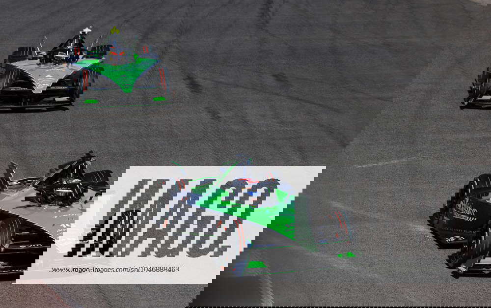 Robin Frijns NED and team-mate Sebastian Buemi SUI Envision, FIA ...