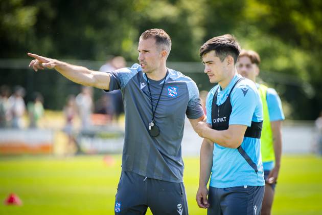 HEERENVEEN - Robin van Persie during his first training as head coach ...