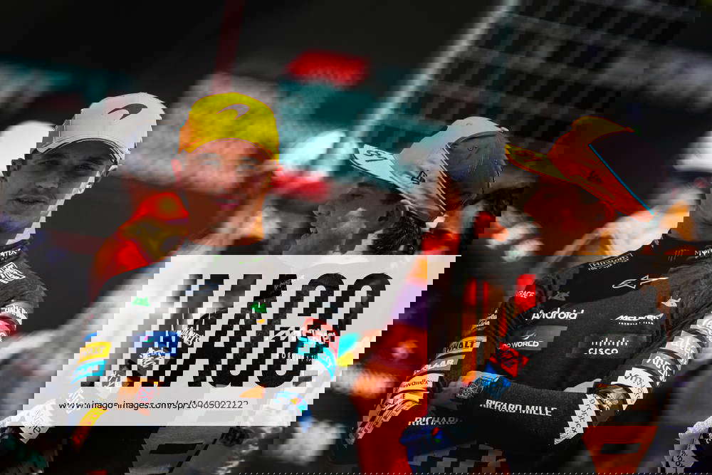 Austria: 04 Lando Norris, (GRB) and Oscar Piastri (AUS) McLaren ...