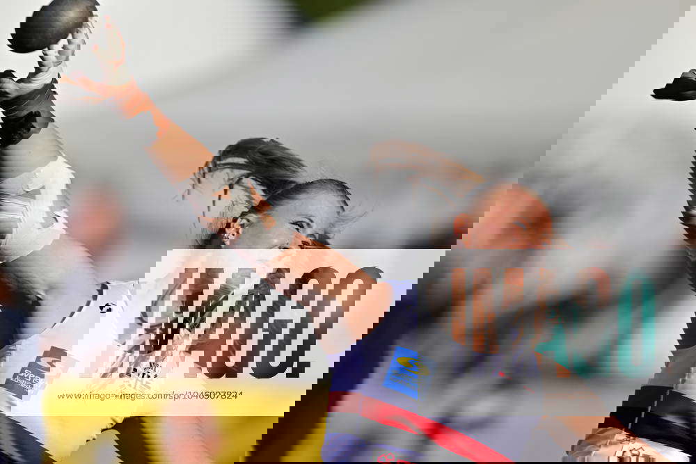 UDDEVALLA, SWEDEN 20240629 Axelina Johansson during the womens shot put ...