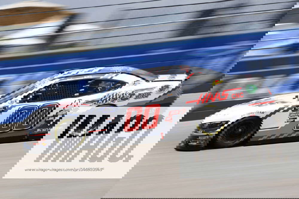 NASHVILLE, TN - JUNE 29: Cole Custer exits turn 4 during qualifying for ...