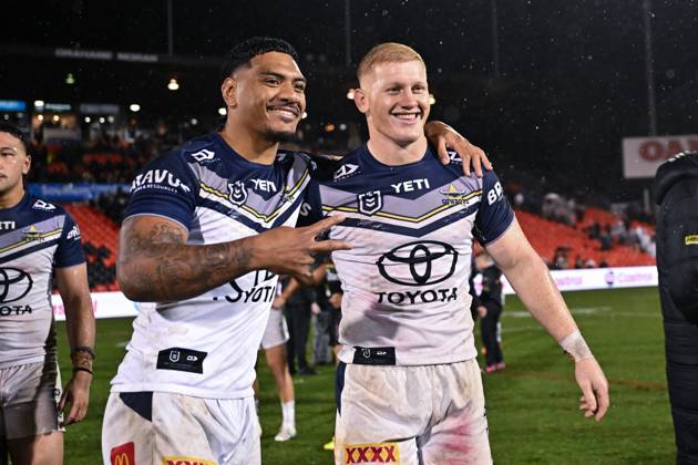 NRL PANTHERS COWBOYS, Thomas Mikaele of the Cowboys during the NRL ...