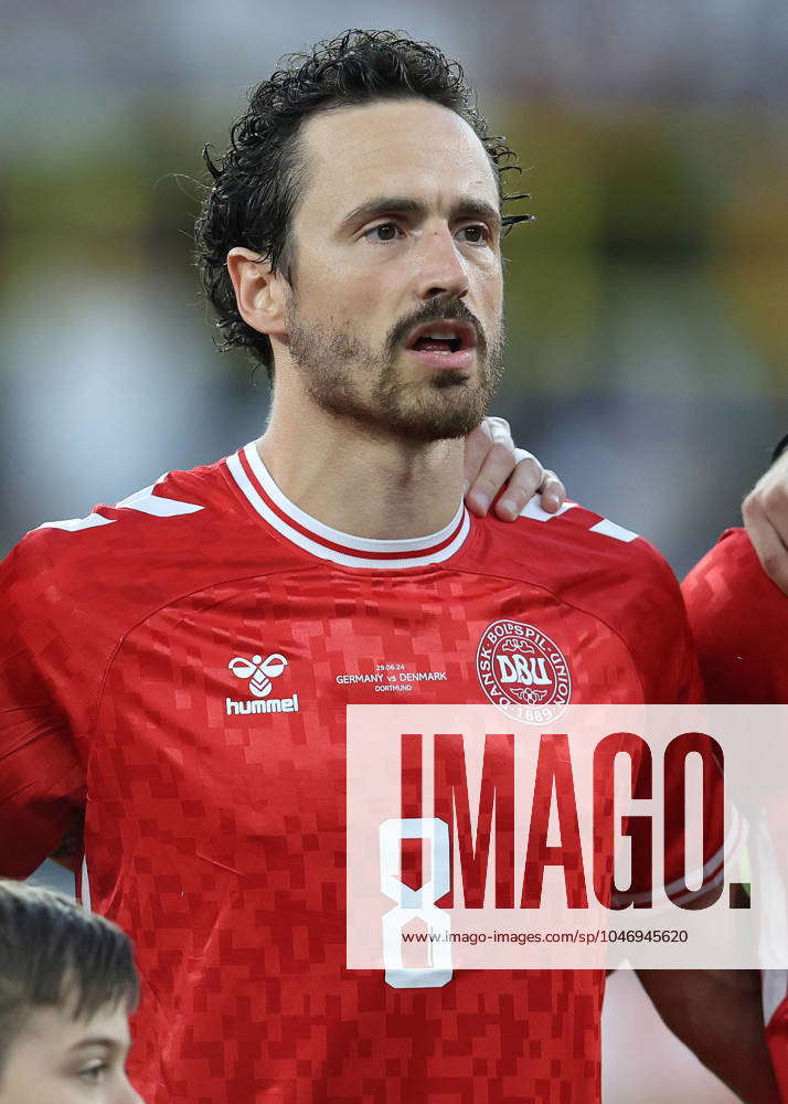 Dortmund, Germany, 29th June 2024. Thomas Delaney of Denmark during the ...