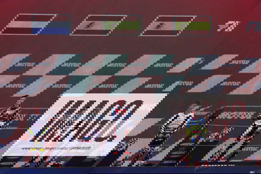 MotoGP Of Netherlands - Race (L) Collin Veijer (95) of Netherlands and ...