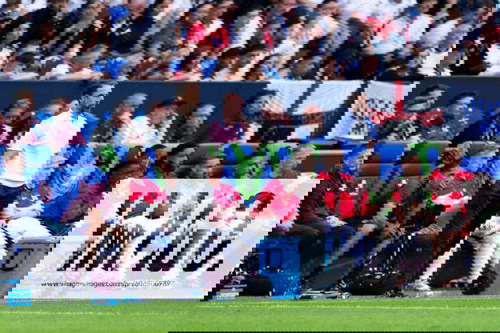 Gareth Southgate England, Coach watching the match, GER, England ENG vs ...