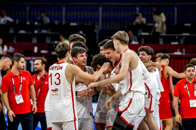 Group Phase Turkey v Germany FIBA U17, U 17 Basketball World Cup 2024 ...